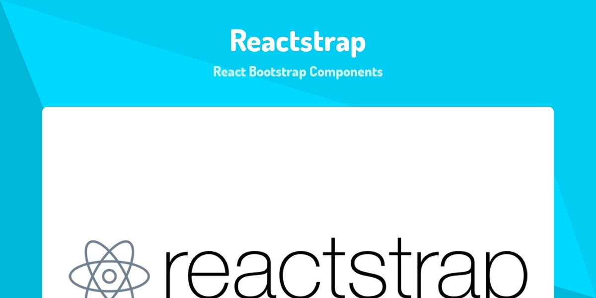Reactstrap React Bootstrap Components Made With Reactjs